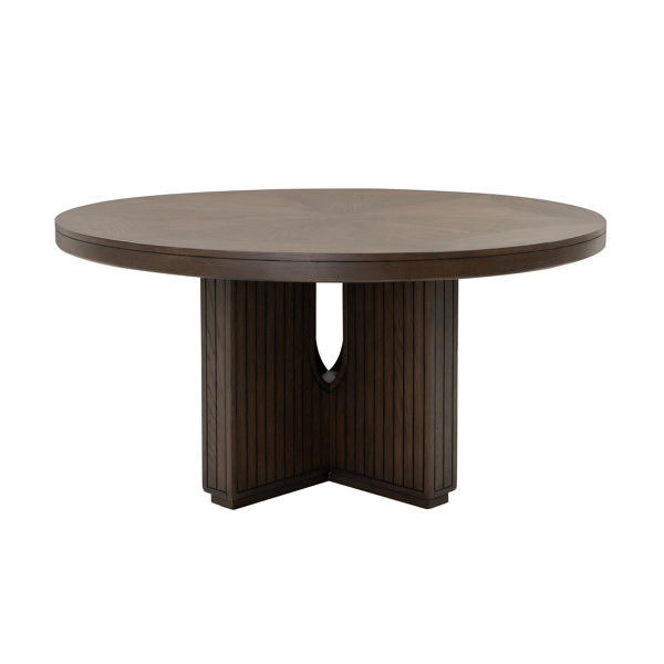 Flexsteel Athens Round Pedestal Dining Table | Wayfair
